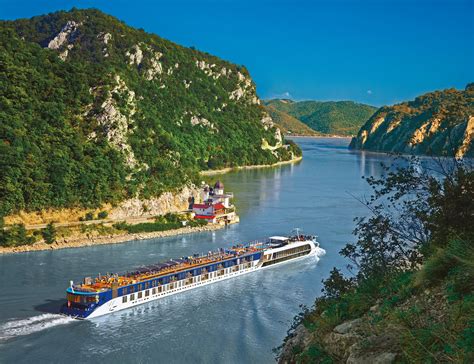 Danube River Serbia And Romania Border