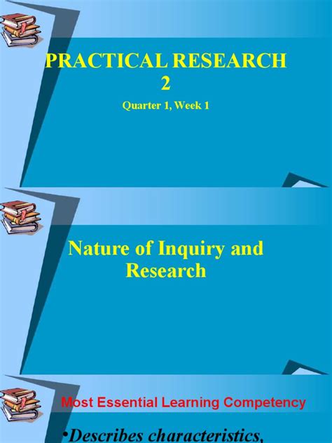 Practical Research 2 Quarter 1 Week 1 Pdf Statistics Quantitative Research