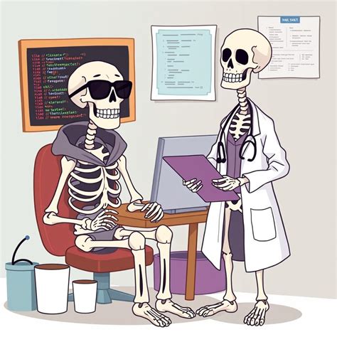 Code And Caffeine A Skeletons Workday