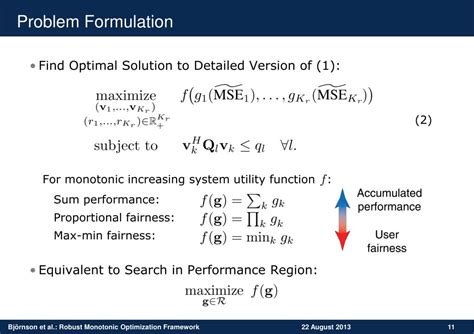 Ppt Robust Monotonic Optimization Framework For Multicell Miso