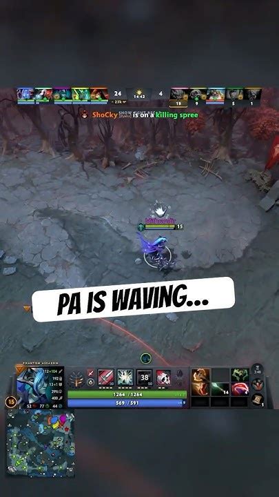 Phantom Assassin Is Waving But Sniper Is Hostile Dota2
