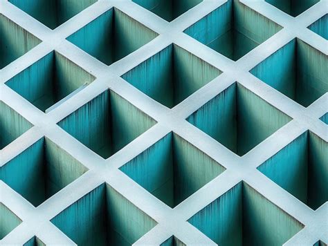 Isometric Grid Design Creating D Illusion Of Depth Premium AI Generated Image