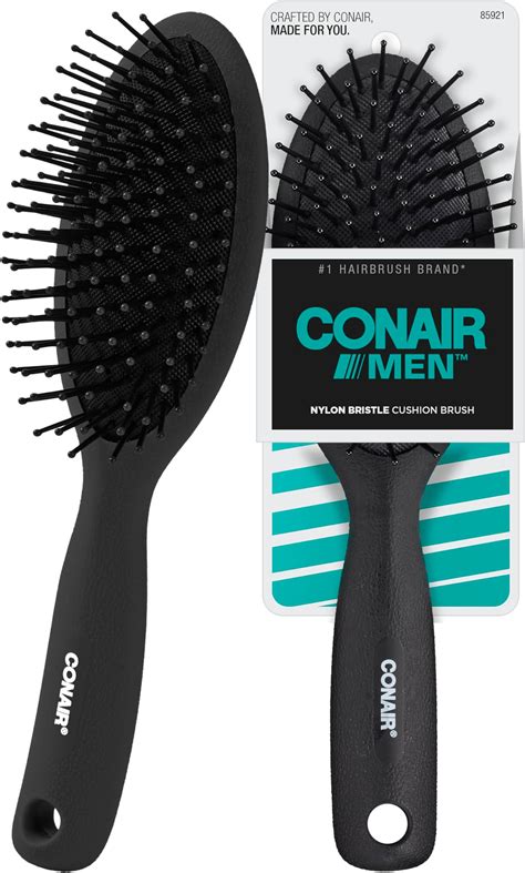 Conair Men Hair Brush Mens Detangler Brush For Everyday