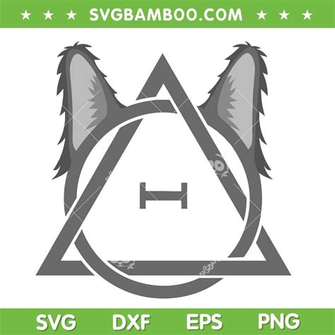 Wolf Therian Symbol Svg Png Theta Delta Therian Symbol Svg