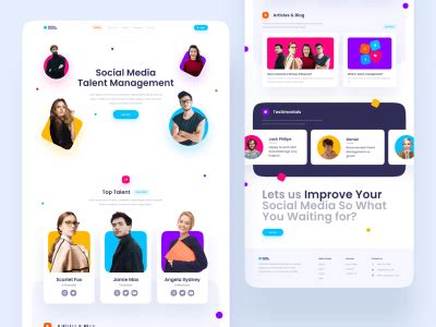 Professional Modern Clean Responsive Website UI UX Design Upwork