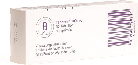 Tenormin Tabletten 100mg 30 Stück in der Adler Apotheke