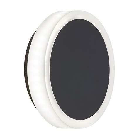 Dainolite Topaz 6 Inch 1 Light Matte Black Wall Sconce With Frosted