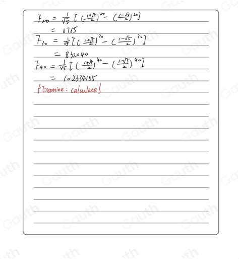 solved binet s formula the following formula is known as binet s