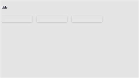 Scrolling Card Ui With Flexbox