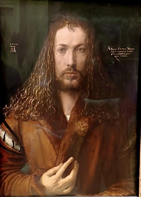 Dürer Self Portrait In The Alte Pinakothek In Munich Flickr