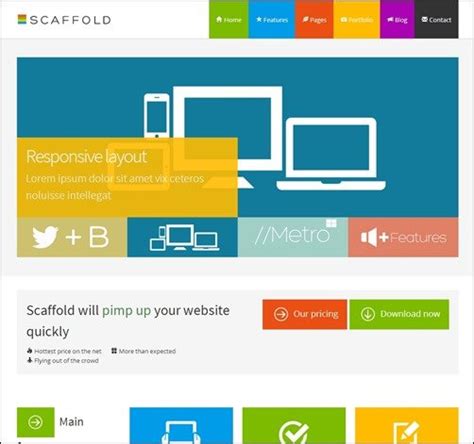 55 Twitter Bootstrap Templates Want A Future Proof Website Splash