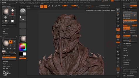Rendering Techniques In Photoshop For Zbrush Beginners