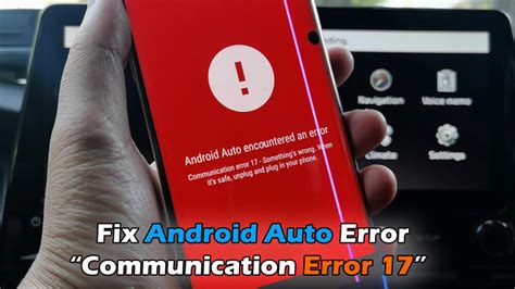 How To Fix Android Auto Encountered An Error Communication Error ICTfix