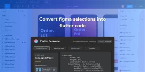 Free Figmatoflutter Figma Plugin Figma Elements