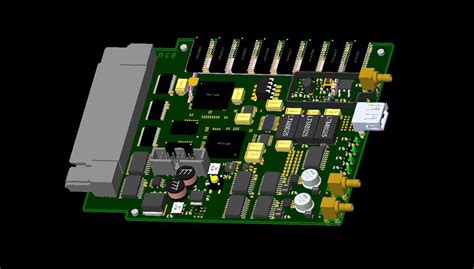3d Viewer Of Pcb Pcb Design Pcb Design And Ic Packaging Allegro X