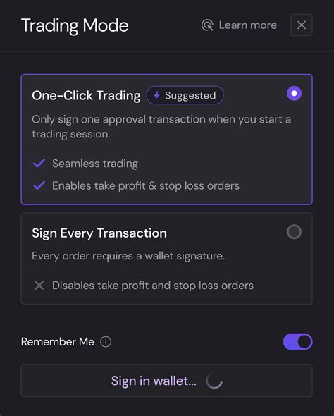 introducing one click trading a seamless experience