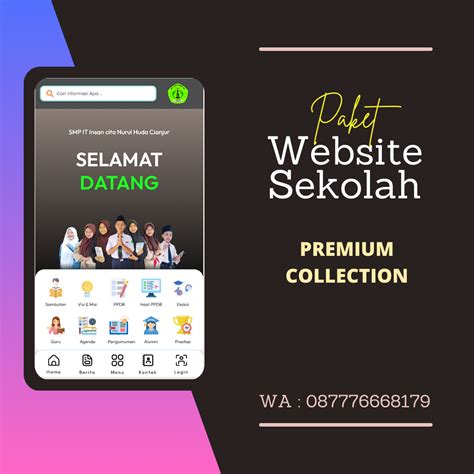 Paket Website Sekolah Siap Pakai Be It Solution