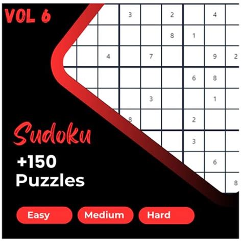 Sudoku Challenges For Adults Over 150 Brain Teasing Puzzles For All Skill Levels Vol 6 By Ahmed