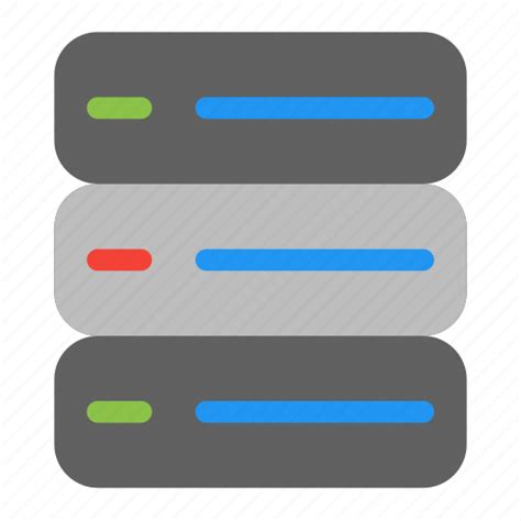 server computer network communication database icon download on