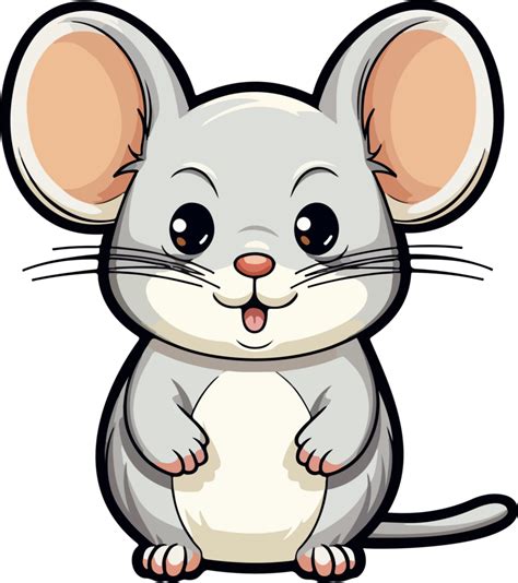 Ai Generiert Süß Maus Clip Art Design Illustration 36520340 Png