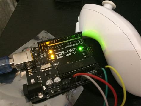 Wii Nunchcuck Unojoy Pc Game Controller Rarduino