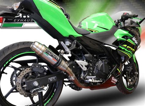 Gpr Exhaust Compatible With Kawasaki Ninja 400 2023 2025 Deeptone Inox
