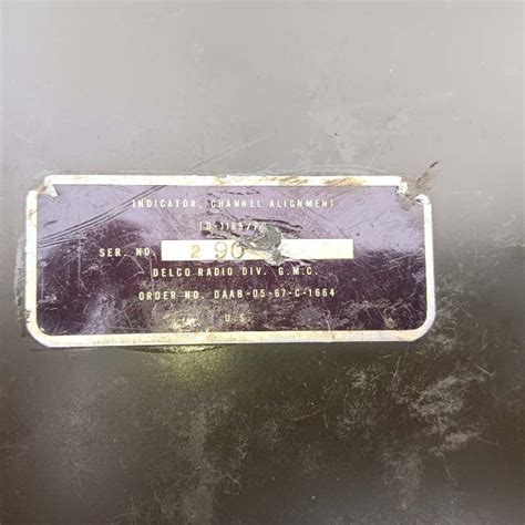 An Prt 4 Alignment Gear Radio And Communications Gear U S Militaria Forum