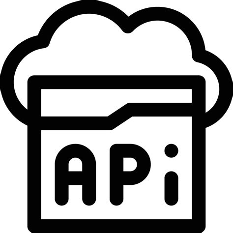 Web API Vector Icon Vector Art At Vecteezy