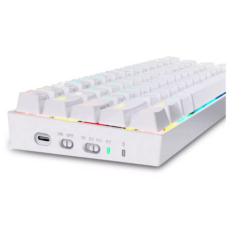 Mexx | TECLADO GAMER REDRAGON K530W RGB PRO DRACONIC RGB