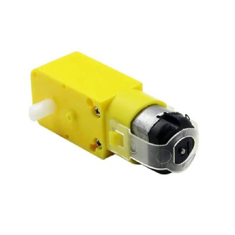 motor dc 3 6v com caixa de redução e eixo duplo bit maker arduinos