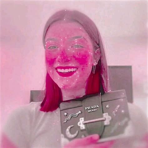 Cc Me Charli Damelio Pink Ghost Photo Coloured Dark Pink Cow Colour