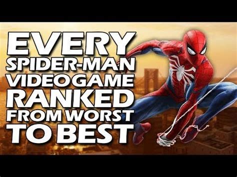 (556) Every Spider-Man Video Game Ranked From Worst to Best - YouTube | Every spider man ...