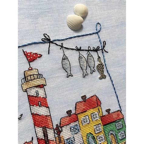 In The Port Cross Stitch Pattern Pdf And Css Inspire Uplift