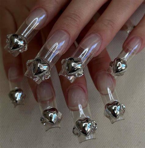 21 Stunning Clear Nail Designs Youll Love See Through Chic 160grams