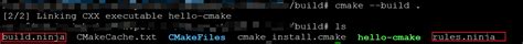 Cmake Error Cmake Was Unable To Find A Build Program Corresponding To Ninja T1mzhou的博客 Csdn博客