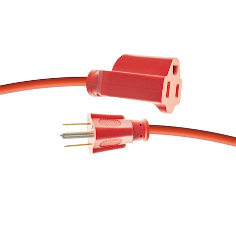 Project Source Extension Cord 25 Ft 16 3 3 Prong Orange Outdoor Sjtw