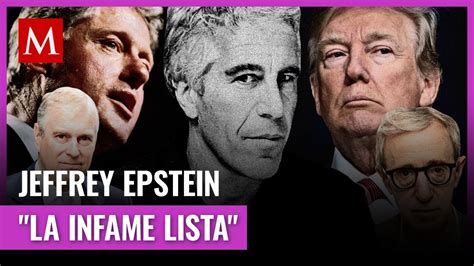Lista de Jeffrey Epstein: Documentos desclasificados y nombres ...