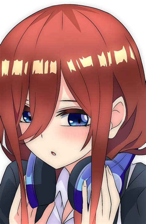 Nakano Miku Go Toubun No Hanayome Drawn By Haru Pntre Danbooru