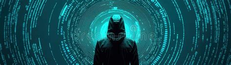 Anonymous Hacker In Digital World Cybersecurity Data Privacy Technology