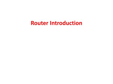 SOLUTION Lesson Cisco Router Introduction Studypool