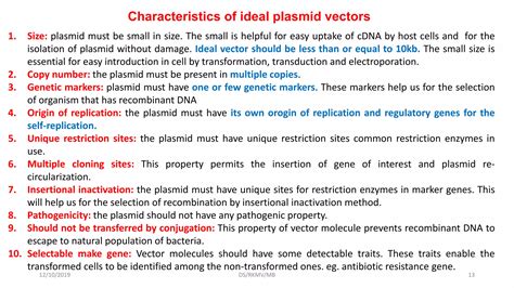 Plasmid Cloning Vectors Pdf