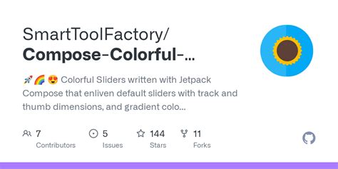 github smarttoolfactory compose colorful sliders 🚀🌈 😍 colorful