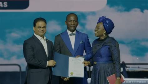 Pastor Paul Enenche And His Wife Honoured In Houston Texas Usa Video