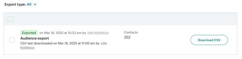 Mailchimp Export Contacts Guide Blog