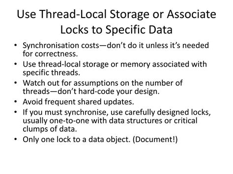 Ppt Key Rules For Designing Multithreaded Applications Powerpoint