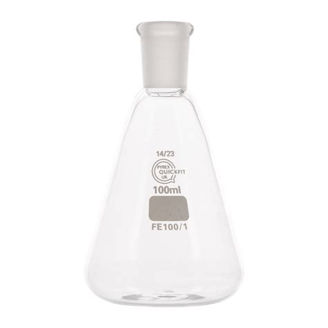 B8r04509 Quickfit Conical Flask 100ml Philip Harris
