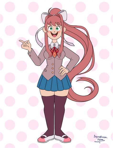 Monika Ddlc Cartoon Concept Rddlc