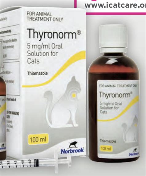 Thyronorm 5 Mg Ml Oral Solution For Cats Pom V Farm Vet Supplies