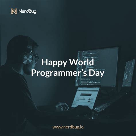 Worldprogrammersday Nerdbug Innovation Softwaredevelopment