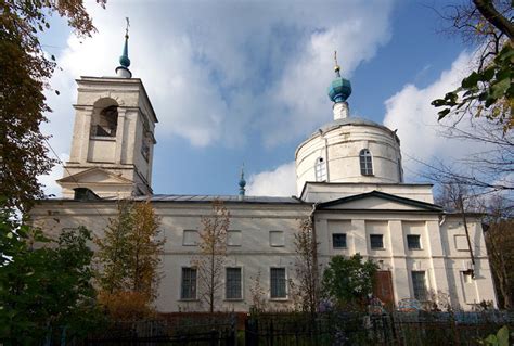 Церковь Николая Чудотворца в Заболотье Киржач Киржачский район фотография фасады